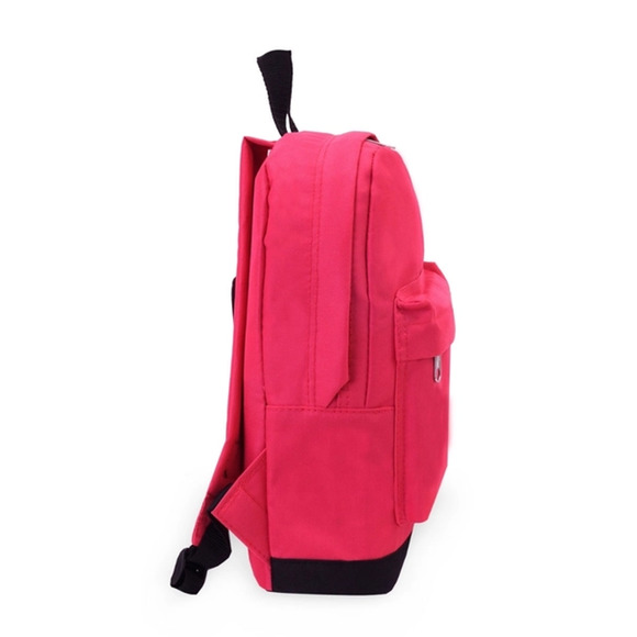 42Pops | Bags | Backpack Bag Hot Pink With Black Accents Barbiecore ...
